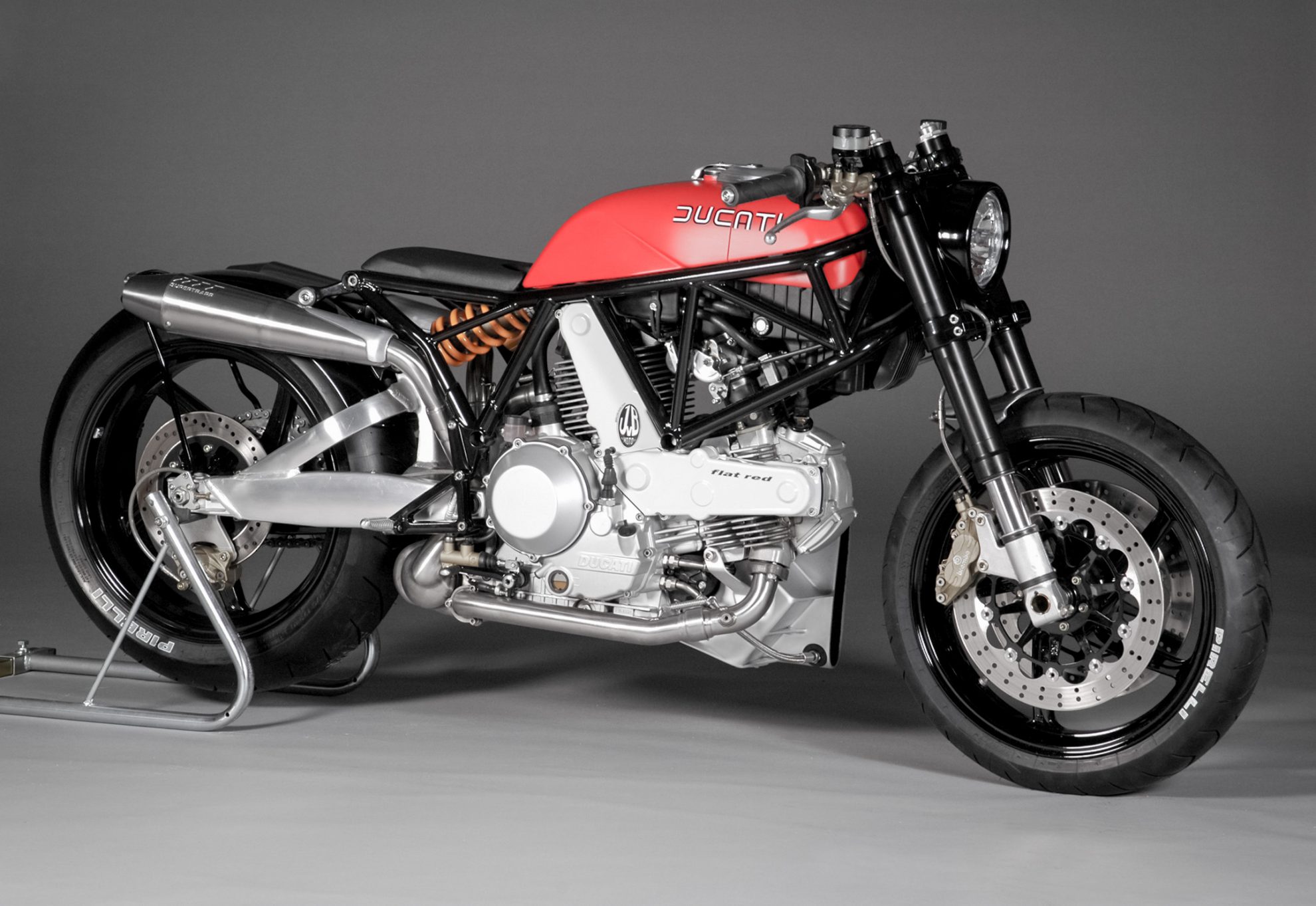 Ducati Flat Red • JvB-moto