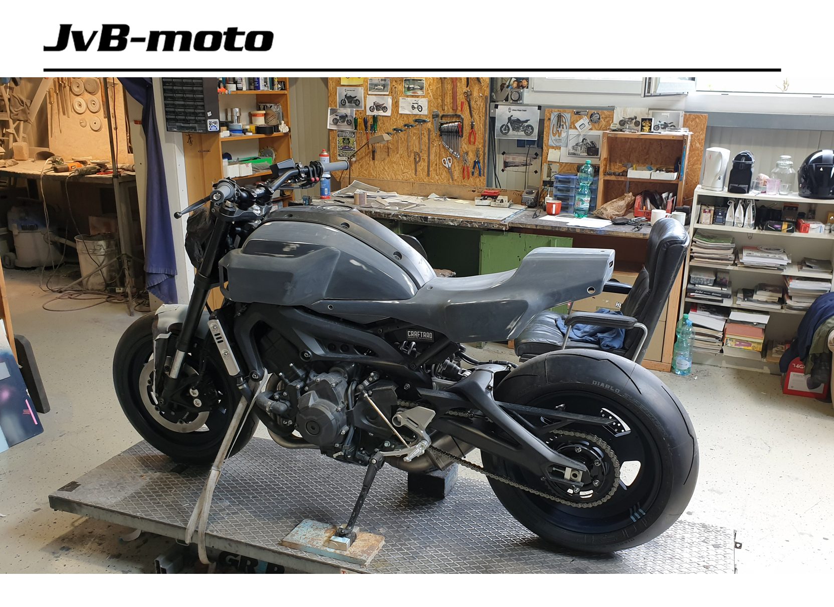 Yamaha CP3: Making of the Tailpiece • JvB-moto